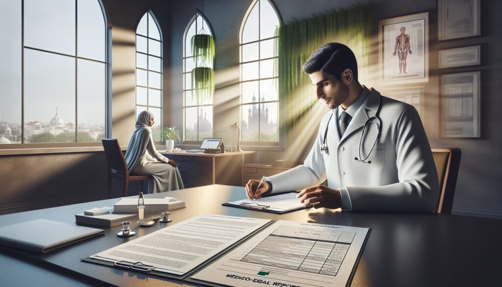 Informe médico pericial Instituto Medicina Legal